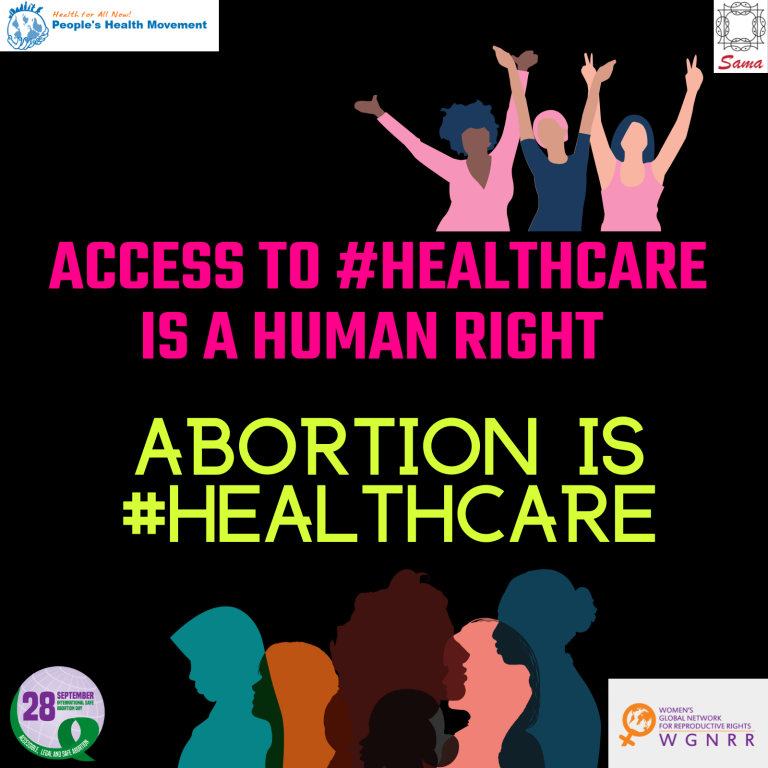 People’s Health Movement - Health for all now!